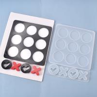 China DIY Crystal Dropping Gel Mold Nostalgic Childhood Fun Game Well Chess Silicone Mold Spot Wholesale for sale