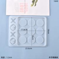 China DIY Crystal Dropping Gel Mold Nostalgic Childhood Fun Game Well Chess Silicone Mold Spot Wholesale for sale