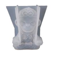 China DIY Crystal Dropper Mold, Qi Tian Da Sheng Sun Wukong Mold, Aromatherapy Car Ornament Silicone Mold for sale