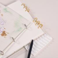 China Crystal Drop Adhesive A4 Notebook Written Mold Horizontal And Vertical A4 Notebook Sub Cover DIY Book Cover Silicone Mold for sale