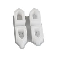 China 4-piece European Style House Decoration Silicone Mold DIY Atmosphere Decoration Lamp Silhouette Small Night Light Gypsum Mold for sale