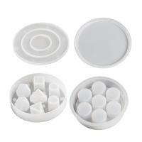 China DIY Crystal Drop Glue Cross Border Valentine's Day 7-piece Dice Grinding Date Night Dice Silicone Mold for sale