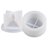 China DIY Drip Glue Diamond Storage Box Square Rectangular Cut Diamond Stacking Music Storage Can Silicone Mold for sale