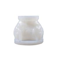 China Three Dimensional Heart-shaped Flower Wishing Tree Candle Mold DIY Aromatherapy Gypsum Home Decoration Silicone Mold for sale