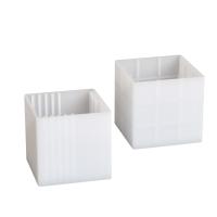 China Cube Vertical Grid Aromatherapy Candle Stand Silicone Mold Cube Cube Gypsum Mold for sale