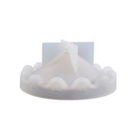 China DIY Drip Glue Carousel Mold Carousel Flying Chair Night Light Ornament Silicone Mold for sale