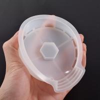 China DIY Drip Glue Carousel Mold Carousel Flying Chair Night Light Ornament Silicone Mold for sale