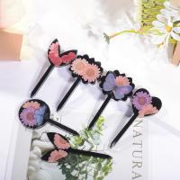 China DIY Drip Glue Resin Gypsum Plant Pottery Card Insertion Sign Flower Marking Card Silicone Mold for sale