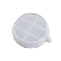 China DIY Drip Glue Round Plate Mold Plate Mold Cloud Round Square Storage Tray Silicone Mold for sale