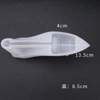 China DIY Crystal Dropping Gel Mold High Heel Shoe Ornament Platform Decoration Mold Three Dimensional Shoe Silicone Mold for sale