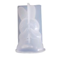 China Dropping Glue Mold, Small Rabbit Silicone Mold, Three-dimensional Cartoon Holding Rabbit, Praying Rabbit Mirror Silicone Mold for sale