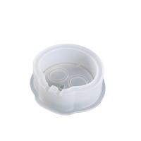 China DIY Crystal Dropping Resin Mold Irregular Skull Head Ashtray Silicone Mold Source Goods for sale