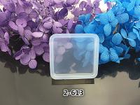 China Rectangular, Square, Circular Crystal, Silicone Mold, Fetal Hair Pendant, DIY Crystal Dropper, Handmade Jewelry Mold for sale