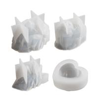 China DIY Cut Lion Wolf Head Chimpanzee Love Candle Ornament Aromatherapy Gypsum Silicone Mold Wholesale for sale