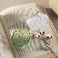 China Crystal Resin Camellia Pendant DIY Scented Plaster Candle Silicone Mold Wholesale for sale