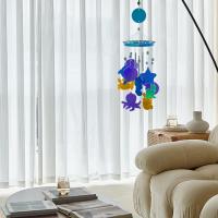 China DIY Crystal Resin Pendant Mold, Ocean-themed Snail And Lizard Wind Chime Pendant Silicone Mold for sale