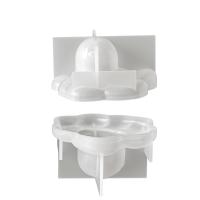 China Cross Border Three-dimensional Melting Snowman Aromatherapy Candle Mold DIY Christmas Fun And Funny Gypsum Mold for sale