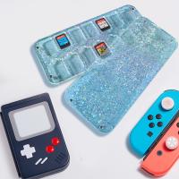 China DIY Magnetic Card Box Silicone Mold For DIY Drop Glue Game Card, Mobile Card, Memory Card, Storage Box for sale