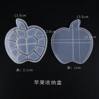 China DIY Drop Gel Storage Box Mold Multi Grid Ring Earring Necklace Storage Bear Butterfly Silicone Mold for sale