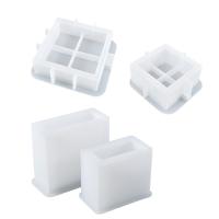 China Crystal Dropper Resin DIY Grinding Tool Square Drawer Storage Box Silicone Mold Source Wholesale for sale