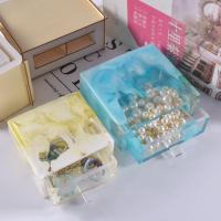 China Crystal Dropper Resin DIY Grinding Tool Square Drawer Storage Box Silicone Mold Source Wholesale for sale