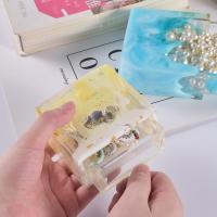 China Crystal Dropper Resin DIY Grinding Tool Square Drawer Storage Box Silicone Mold Source Wholesale for sale