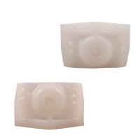China Ins Wind Chime Orchid Pattern Stereo Camera Candle Silicone Mold DIY Aromatherapy Gypsum Ornament Mold for sale
