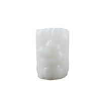 China DIY Cross Border Aromatherapy Gypsum Cylinder Relief Clover Mother Child Rabbit Candle Ornament Silicone Mold for sale