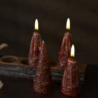 China Cone Butterfly Pattern Drop Glue Mold DIY Aromatherapy Gypsum Ice Cream Tube Candle Ornament Silicone Mold for sale