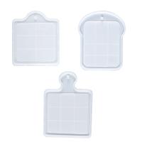 China DIY Crystal Dropper Cutting Board Tray Mold, Fruit Tray, Table Mold, Coaster Tray, Silicone Mold for sale