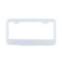 China DIY Crystal Dropping Glue Mold Creative License Plate Frame Frame Silicone Mold Manufacturer Wholesale In Stock for sale