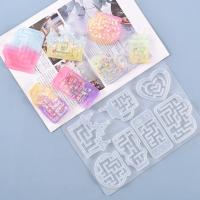 China DIY Crystal Resin Flow Sand Mold Maze Castle Heart Game Machine Full Set Flow Sand Silicone Mold for sale