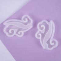 China DIY Crystal Dropping Glue Mold, Xiangyun Wave Mirror, Chinese Style, Chinese Style Hanging Decoration Decoration, Silicone Mold for sale