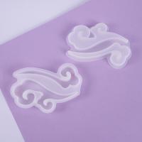 China DIY Crystal Dropping Glue Mold, Xiangyun Wave Mirror, Chinese Style, Chinese Style Hanging Decoration Decoration, Silicone Mold for sale