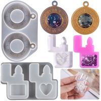 China DIY Crystal Dropper Resin Pocket Watch, Lighter, Quicksand Pendant, Keychain Pendant, Silicone Mold for sale