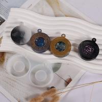 China DIY Crystal Dropper Resin Pocket Watch, Lighter, Quicksand Pendant, Keychain Pendant, Silicone Mold for sale