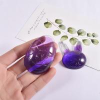 China DIY Glue Resin Cake Easter Egg Rabbit Head Silicone Mold Keychain Pendant Easter Pastry Grinding for sale
