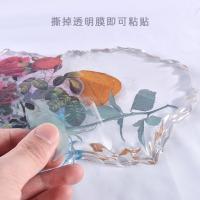 China DIY Crystal Dropper Mold Transparent Material Flower Plant Dropper Filling Sticker for sale