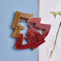 China DIY Crystal Dropping Glue Mold Christmas Tree Room Hanging Decoration Creative Handmade Silicone Mold for sale