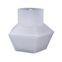China DIY Crystal Dropper Mold Storage Jewelry Box Pentagonal Storage Box Gift Box Silicone Mold for sale