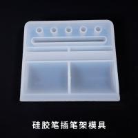 China Dropping Glue Mold, Pen Holder Mold, Multi Specification And Multifunctional Pen Holder Mold, Table Decoration Silicone Mold for sale