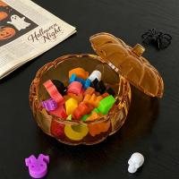 China Halloween Pumpkin Storage Box Skull Ghost Devil Cross Wax Particle Pendant Silicone Mold for sale