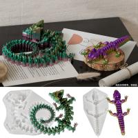 China DIY Crystal Dropper Mirror Hinged Dragon Crystal Dragon Joint Dragon Crystal Cluster Dragon Silicone Mold Wholesale for sale