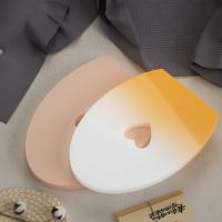 China DIY Crystal Dropper Love Egg Shaped Coaster Grinding Tool Easter Aromatherapy Gypsum Candle Silicone Mold for sale