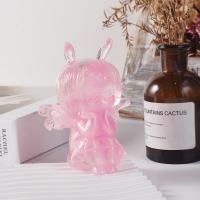 China Crystal Dropping Gel Angel Wings Girl Dropping Gel Mold DIY Aromatherapy Candle Pendant Silicone Mold for sale