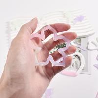 China DIY Drip Glue Sweater Button Grinding Tool Hexagram Star Love Clover Dolphin Bear Button Silicone Mold for sale