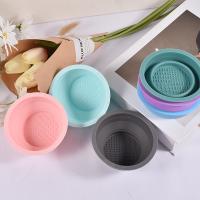 China DIY Crystal Dropper Color Mixing Cup Oil Painting Washing Cup Travel Foldable Silicone Cup Mold for sale