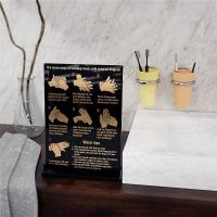 China DIY Crystal Dropping Gel Handwashing Platform Cleaning Techniques Chinese And English Version Hotel Bathroom Platform Silicone Mold for sale