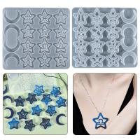 China DIY Crystal Drop Gel 12 Constellation Pendant Mold Constellation Star Earrings Earrings Necklace Silicone Mold for sale