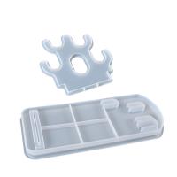 China DIY Crystal Resin Storage Rack Mold For Kitchen Knives And Spoons Silicone Mold In Stock for sale